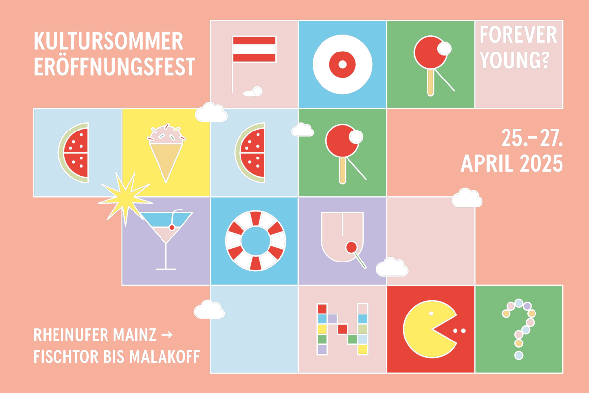 „Forever Young?“ – Eröffnungsfest des Kultursommers vom 25. bis zum 27. April 2025 in Mainz ...